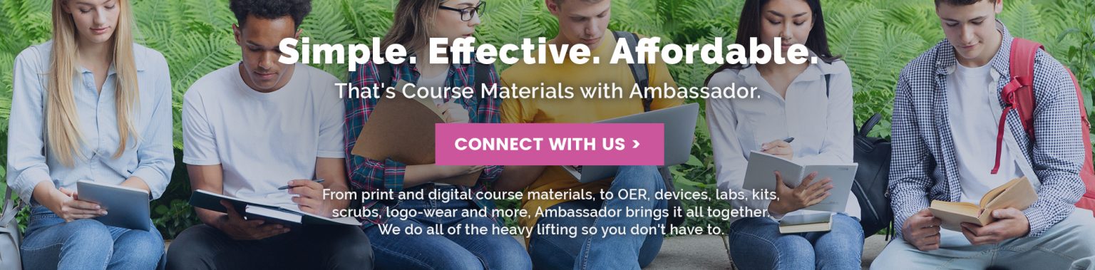 Ambassador Education Solutions – Course Materials Adoption, Management ...
